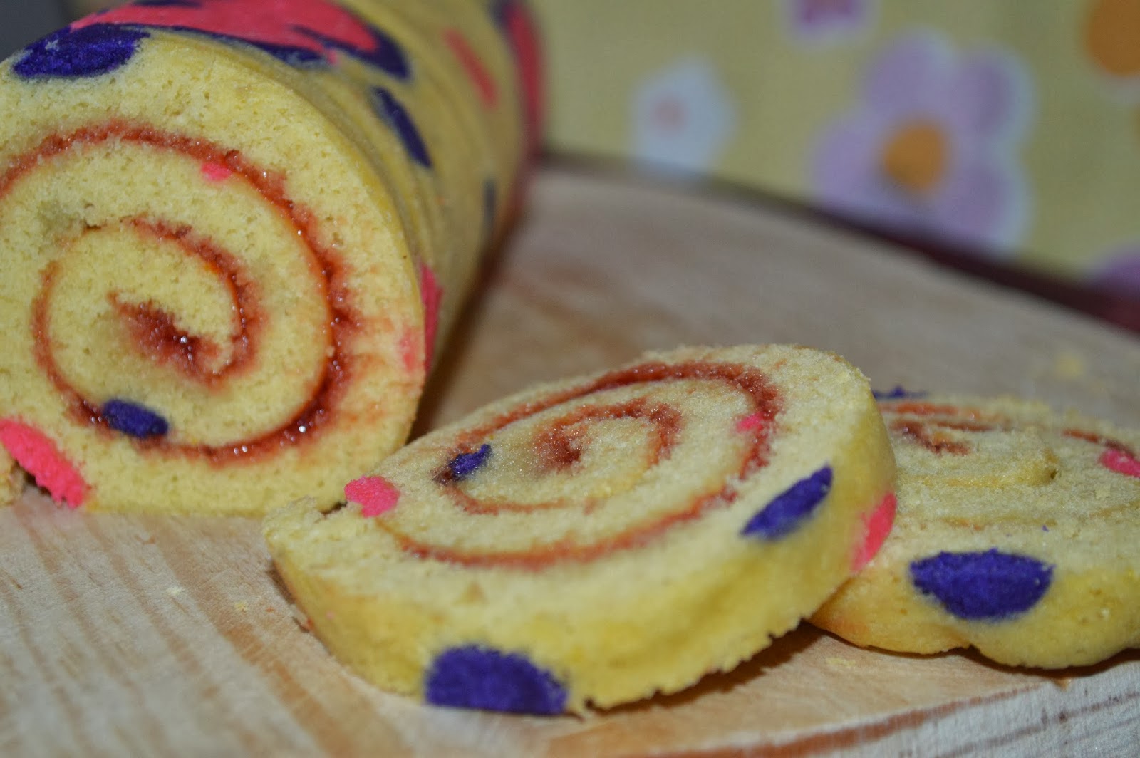 "Cooking Isn't Rocket science" : Patterned Cake Roll / Painted Cake ...