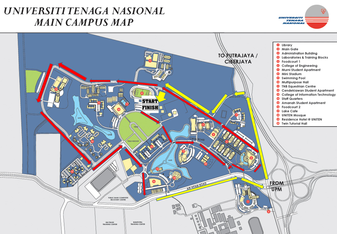 RUNNERIFIC: UNITEN 20th Anniversary Run 2017