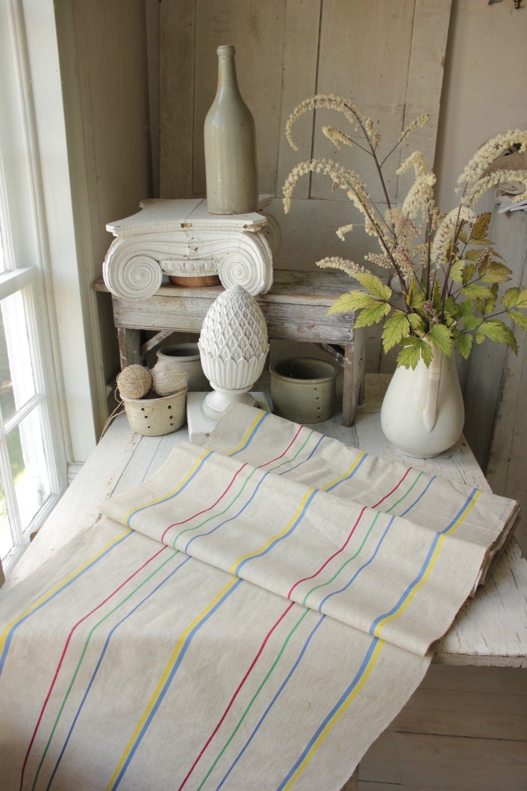 Linen for sewing and flax for spinning