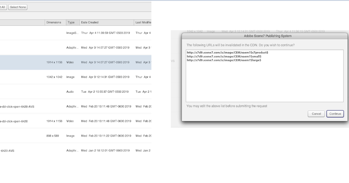 Experiencing Adobe Experience Manager (AEM, CQ): AEM 6420 - Invalidate Dynamic Media Scene7 CDN ...