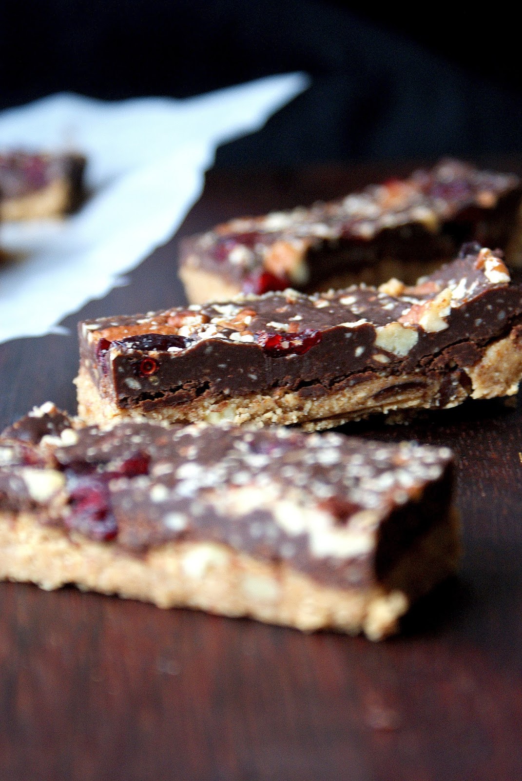 Wegańskie batony z orzechami pecan