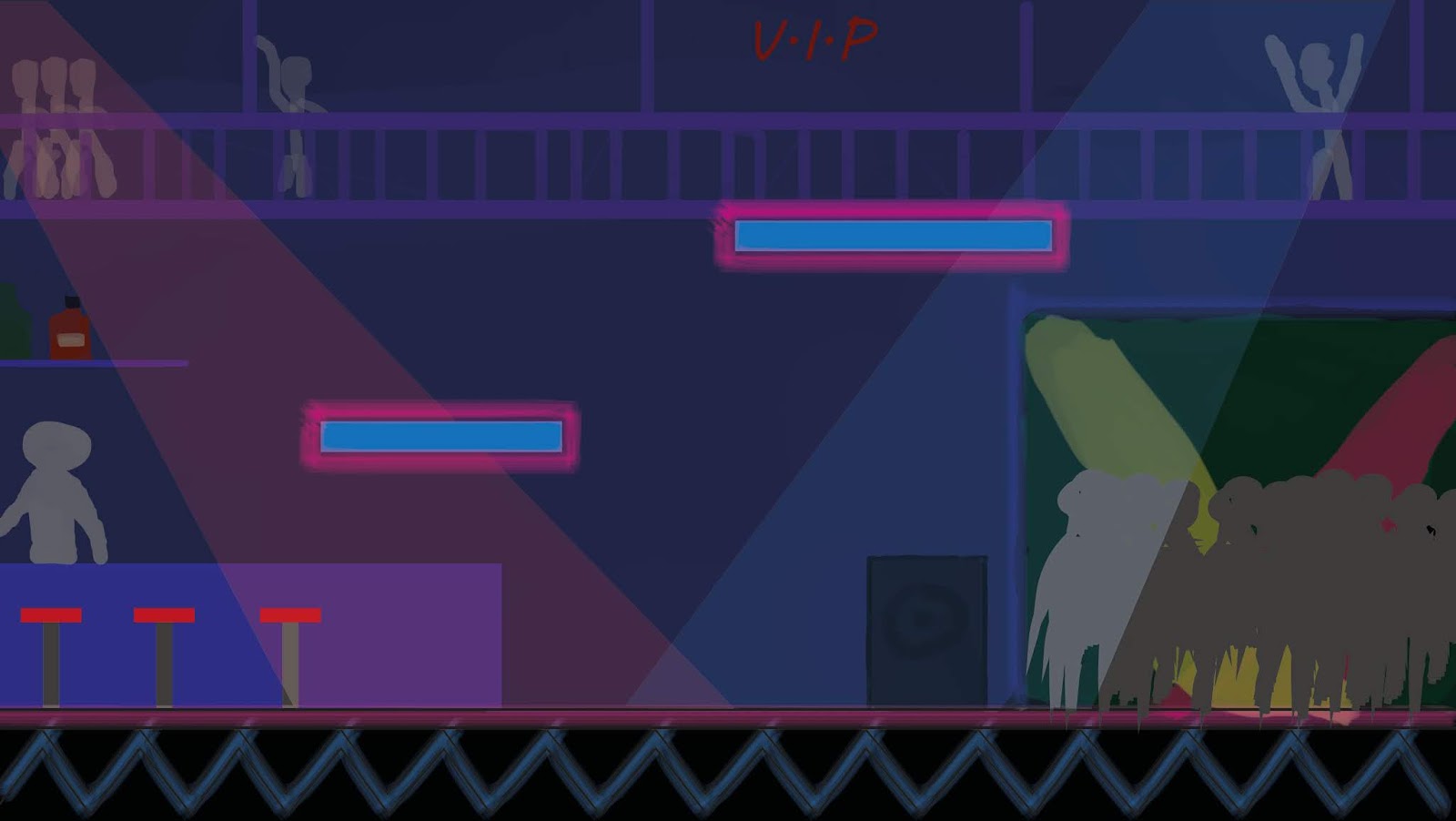 Estilo visual del juego ~ In The Nighty Jungle
