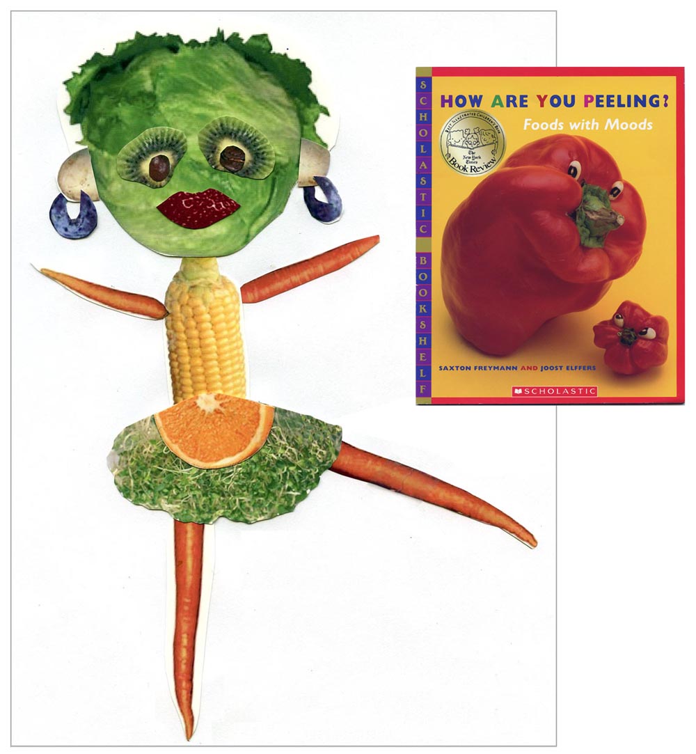 Fruity People Collage ~ Art ProjectsArt Projects for Kid