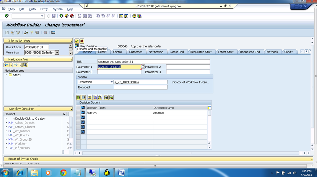 An SAP Consultant: SAP Workflow - User Decision Step type