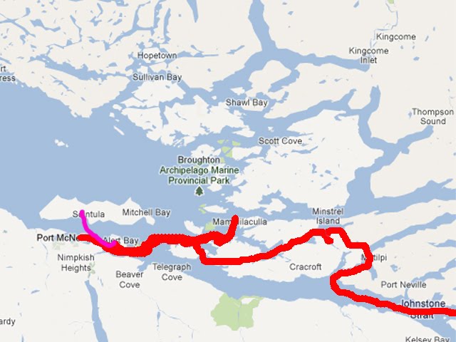 THUNDER BLOG: Day 16 - Alert Bay to Sointula (Malcolm Island)