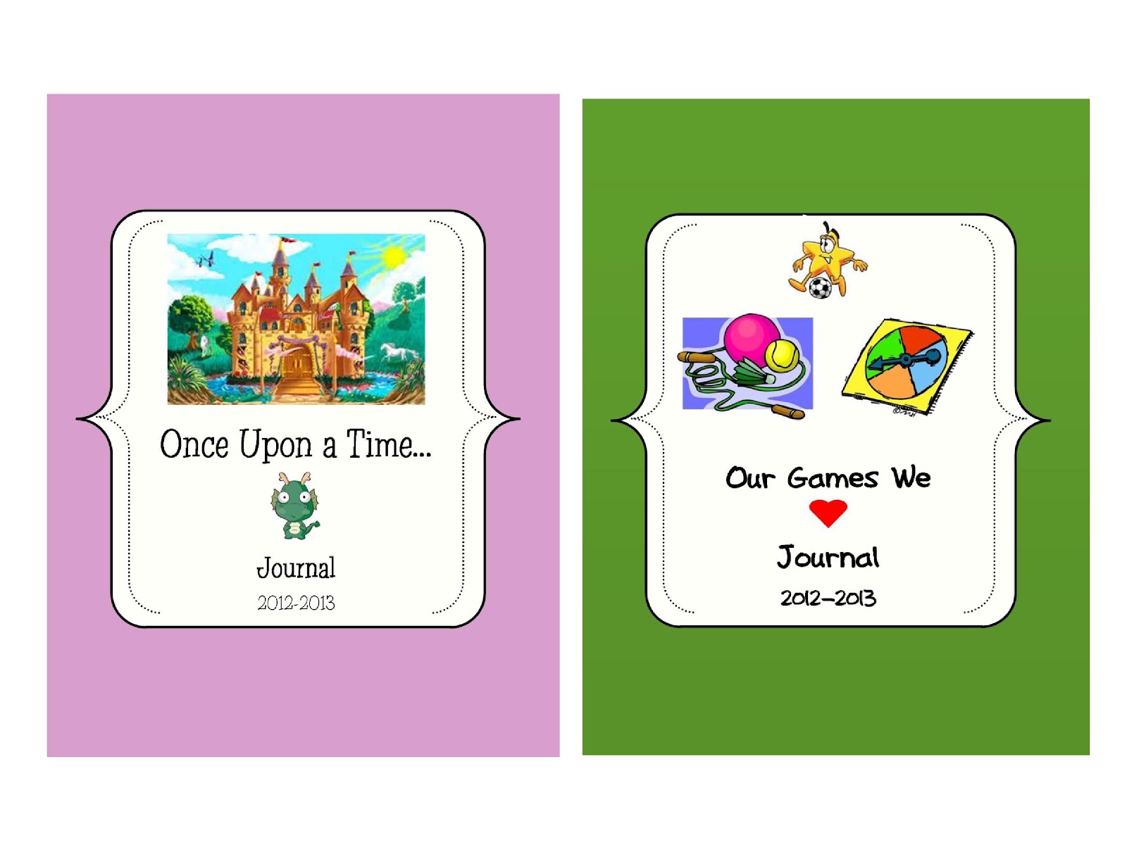 Teach~Play~Smile: Step 1: Shared Journal Covers {check}