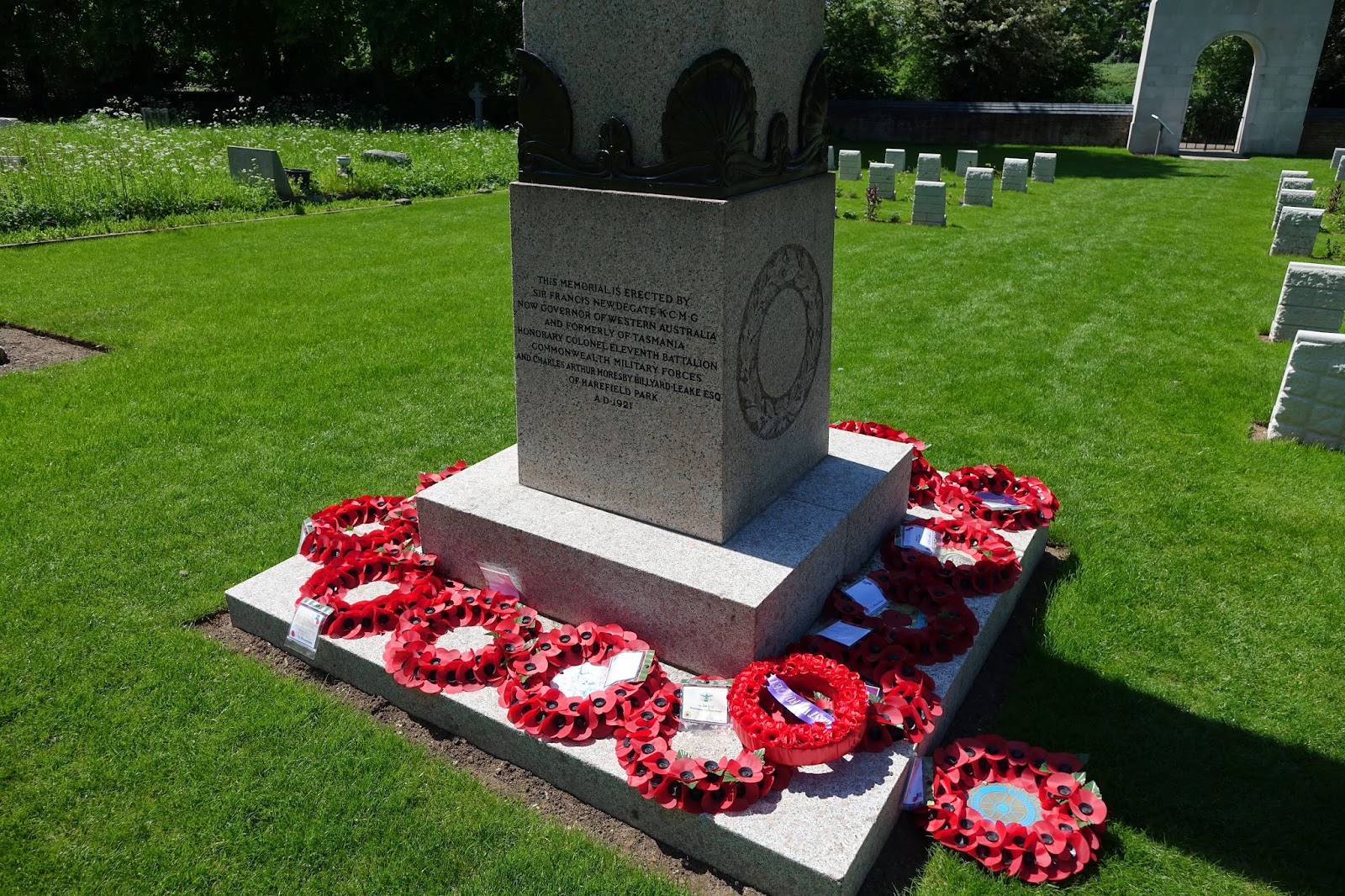 My Orange Brompton: Anzac Graves at St Mary's Church Harefield