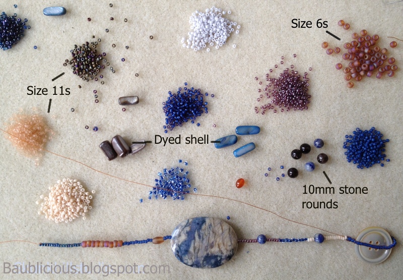 Baublicious: Freeform Peyote Bracelet - First Steps