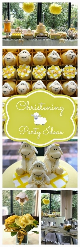 Sweet Little Nursery: Sweet Sheep Boy’s Christening Party {Baptism Ideas}