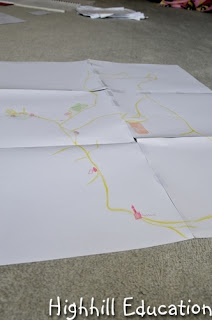 Highhill Homeschool: Drawing Maps