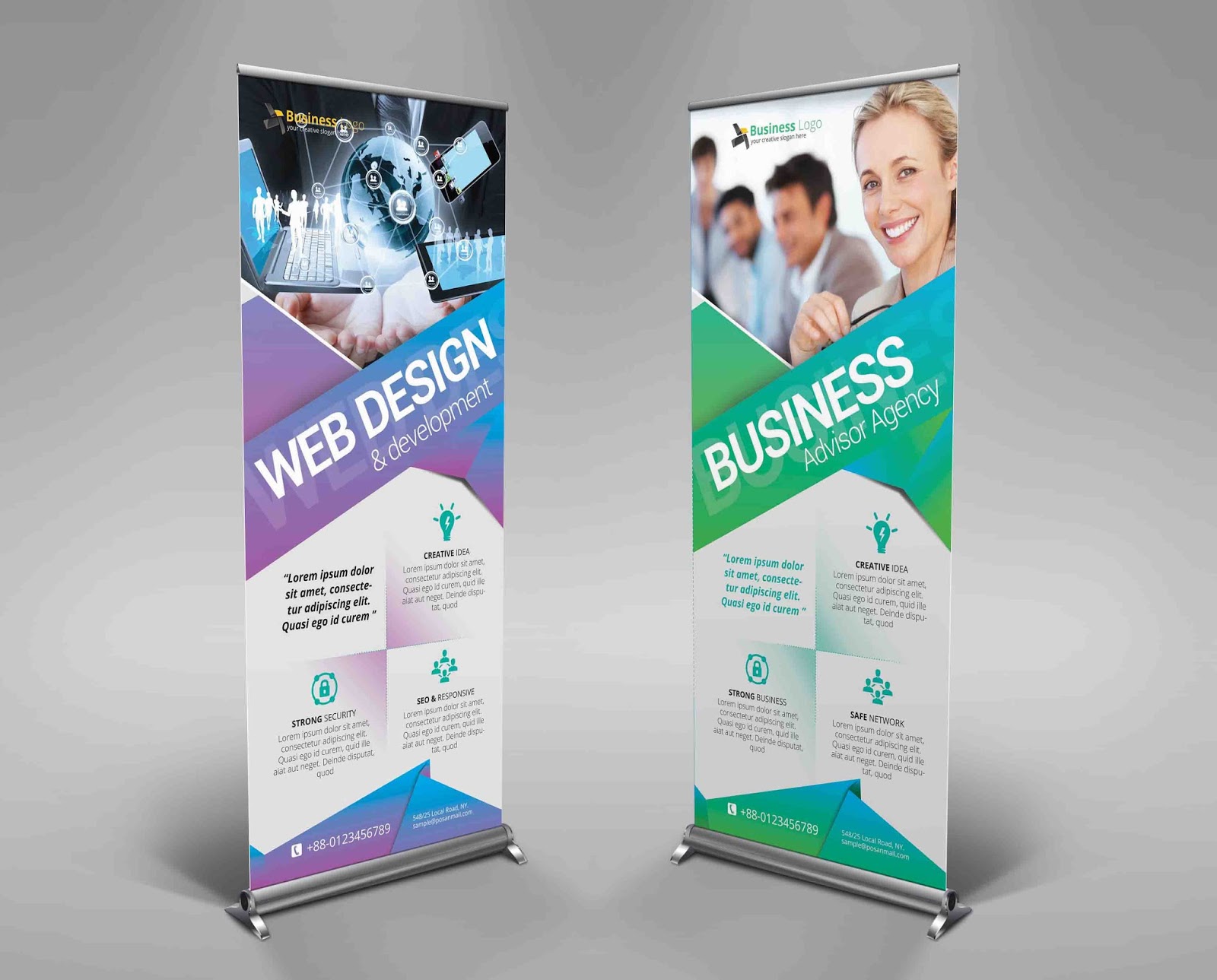 Corporate business Rollup banner | Template Market