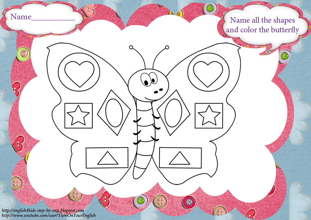 Butterfly Song (+ Coloring Pages and Worksheets)