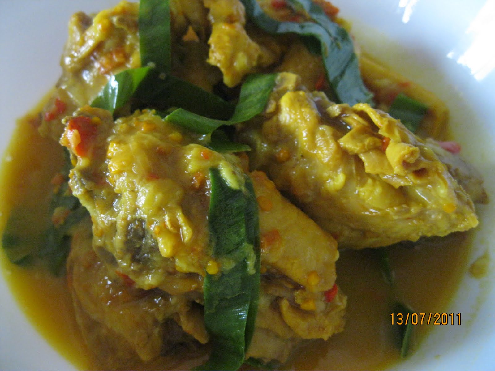 Dari Dapur Maklong: Ayam Masak Gulai Tempoyak