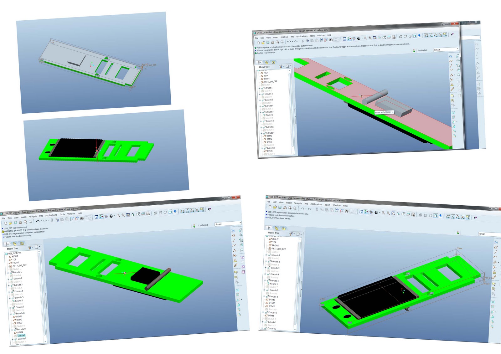 DB - CADCAM USB Project: USB Circuit CAD development