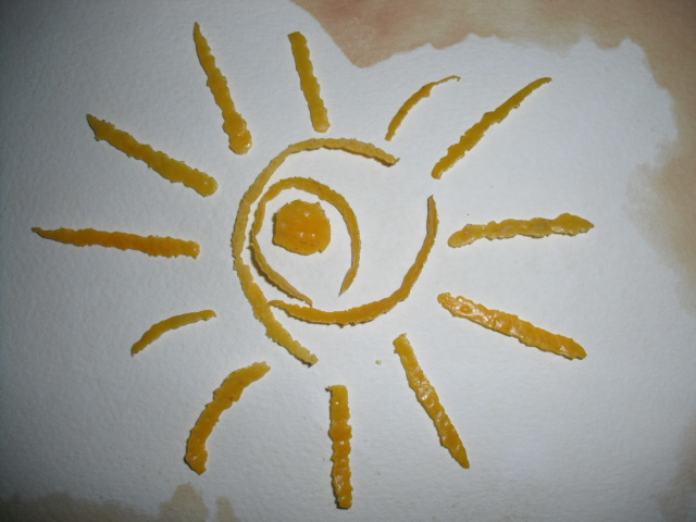 Sun Today: 1 April 2012 - Orange Rind & Illustrator Colour Harmonies