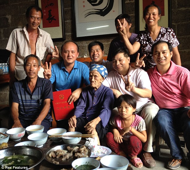 THE SOCIETY AND YOU: China's Oldest Person Marks 127th Birthday