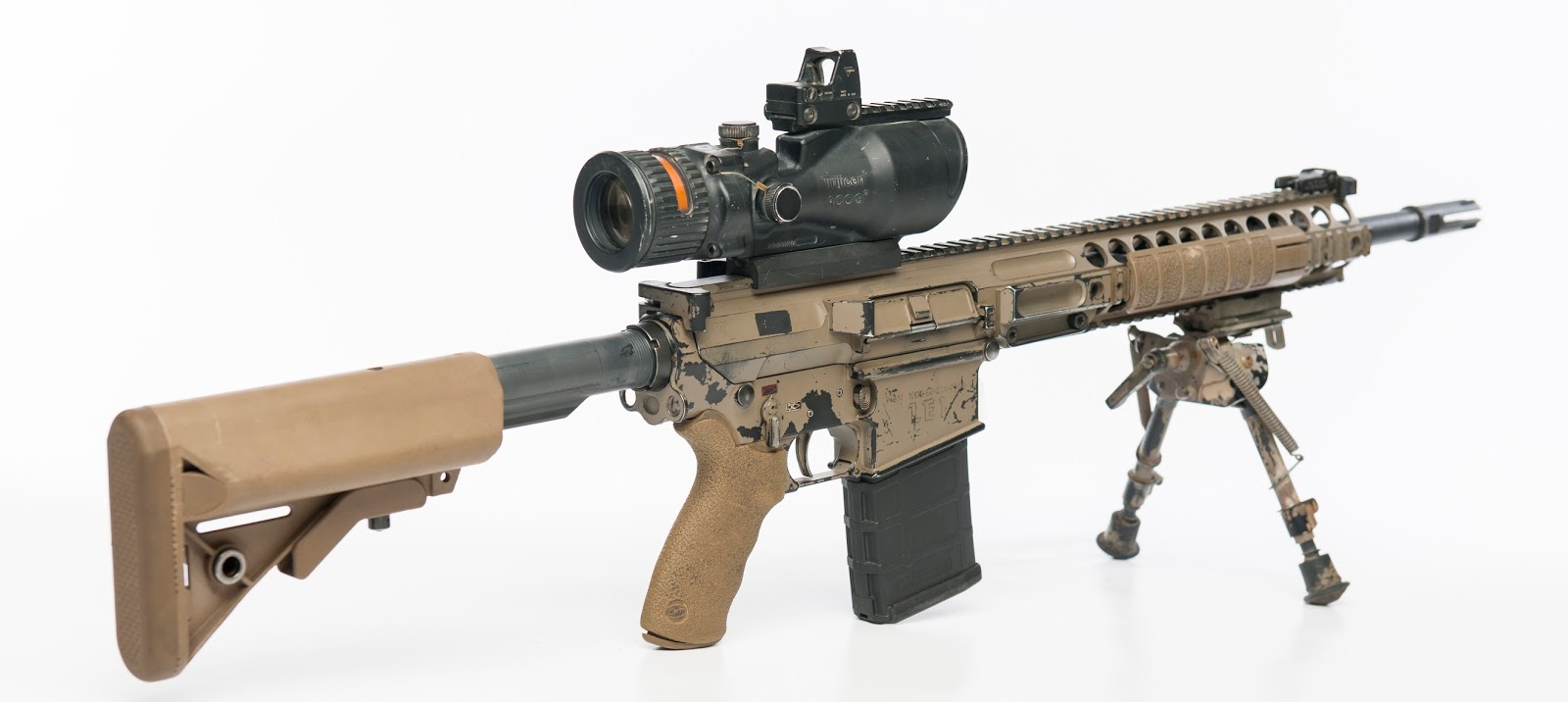 WARFARE Blog: LEWIS MACHINE & TOOLS (LMT) L-129A1 SHARPSHOOTER Matador ...