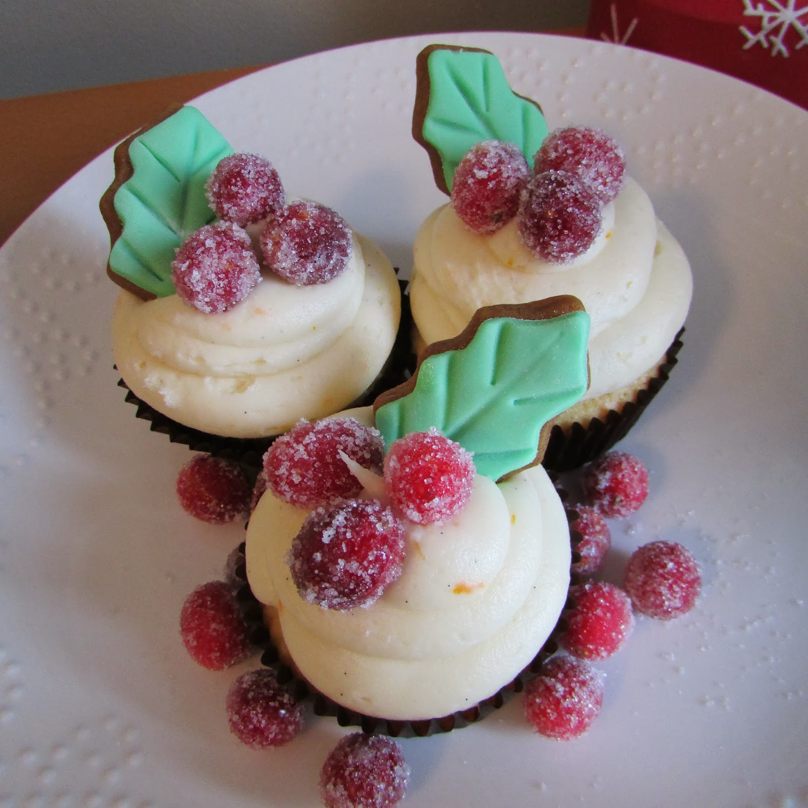 CONFECTIONS BY ADELE: ORANGE CRANBERRY CUPCAKES