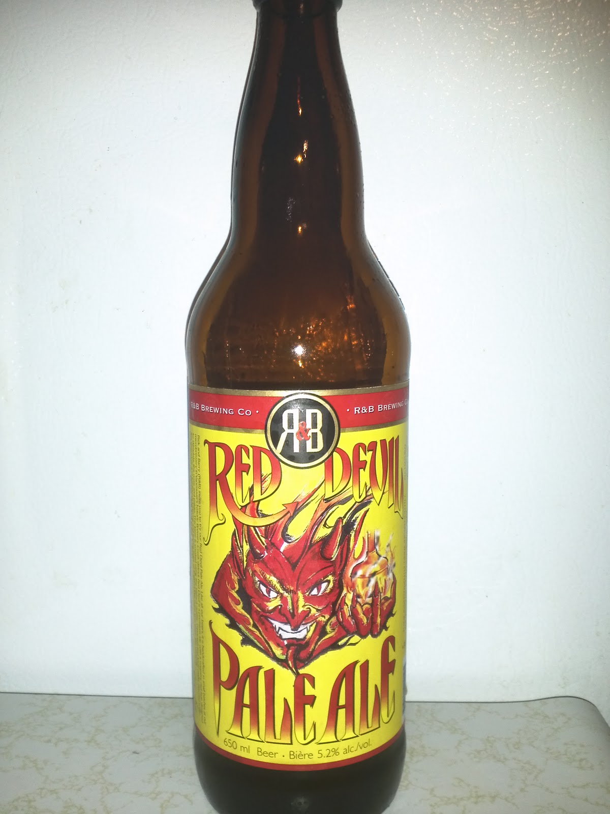 The Beer A Day Blog: Beer #12 - R&B Red Devil Pale Ale