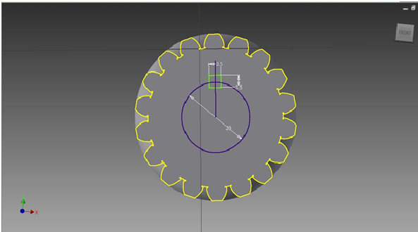 MEMBUAT PROFIL RODA GIGI HELIX MENGUNAKAN INVENTOR PRO