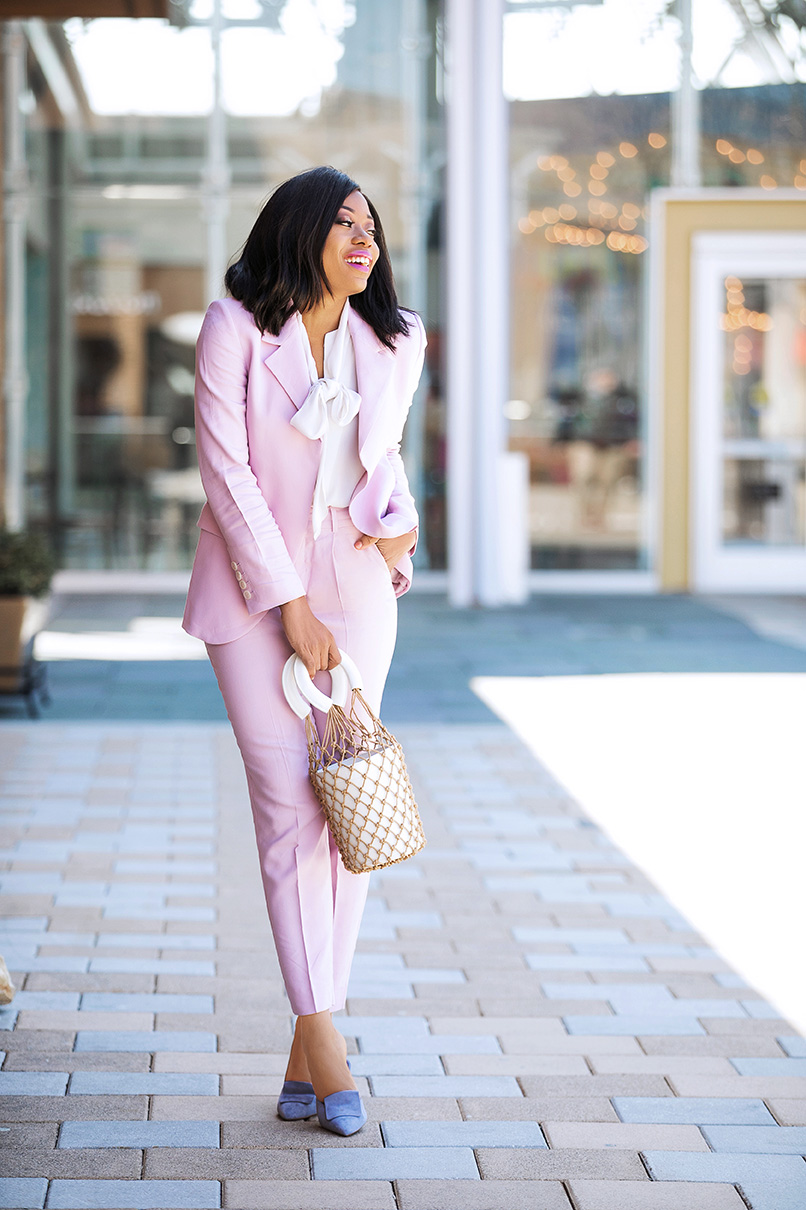 How To Style This Season's Pastel Suits - Jadore-Fashion