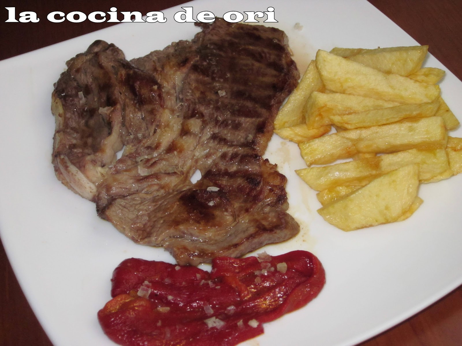 FILETE DE TERNERA A LA PLANCHA