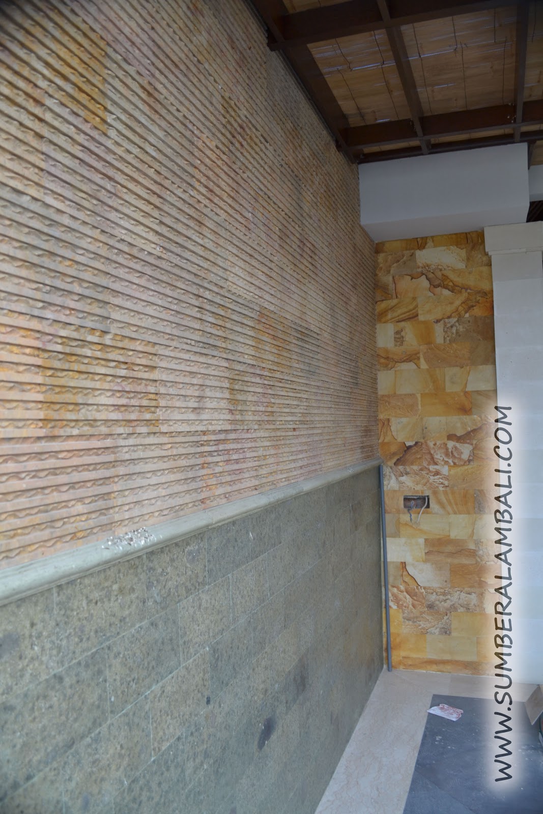 Berbagi Informasi dan Pengetahuan: Contoh pemasangan batu alam pada ...