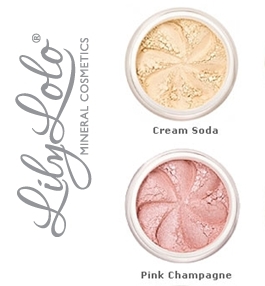 Adryenn Beauty: Lily Lolo ásványi szemhéjpúderek - Cream Soda és Pink ...