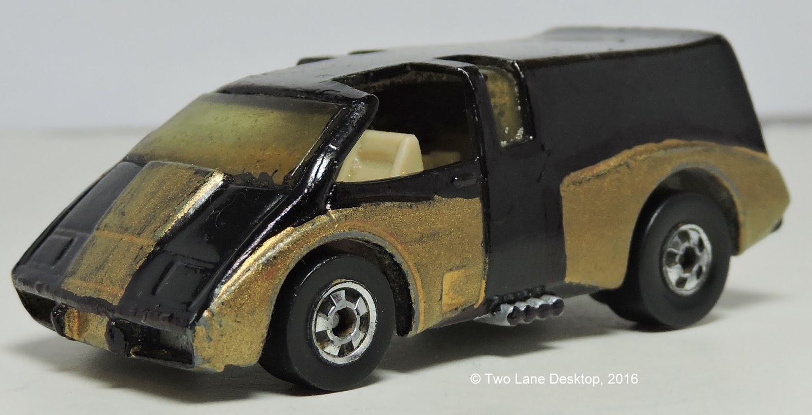 Hot Wheels Dodge D50 pickup and Vette Van