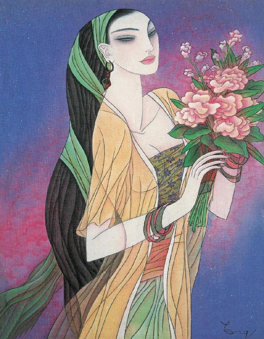 Feng CHIANG JIANG (冯长江) | Catherine La Rose ~ The Poet of Painting