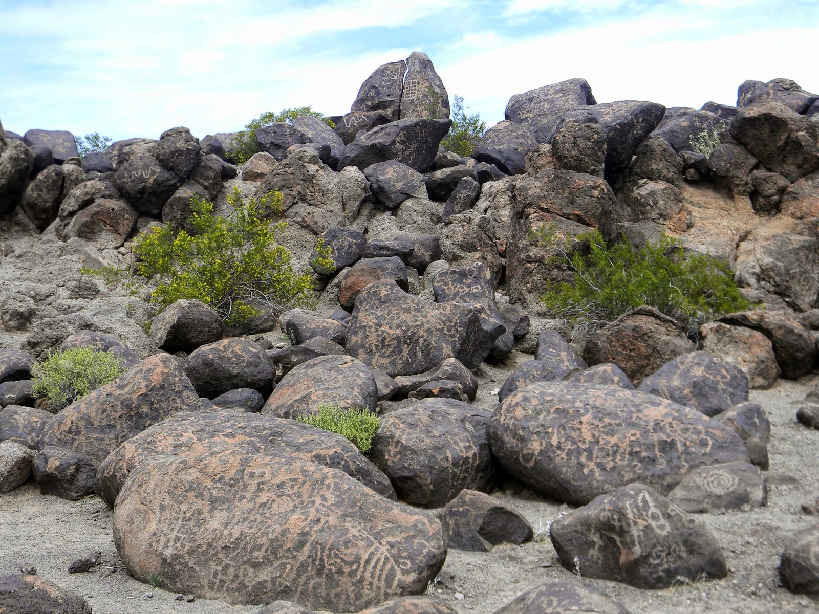 Ancient Boulder Writings