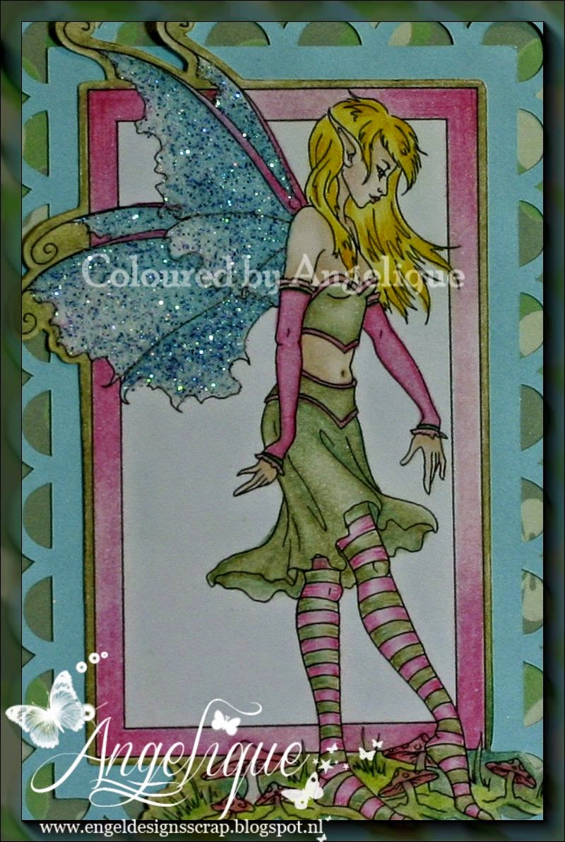 Sweet Pea Stamps: Amy Brown's Fairy 6 by Angelique