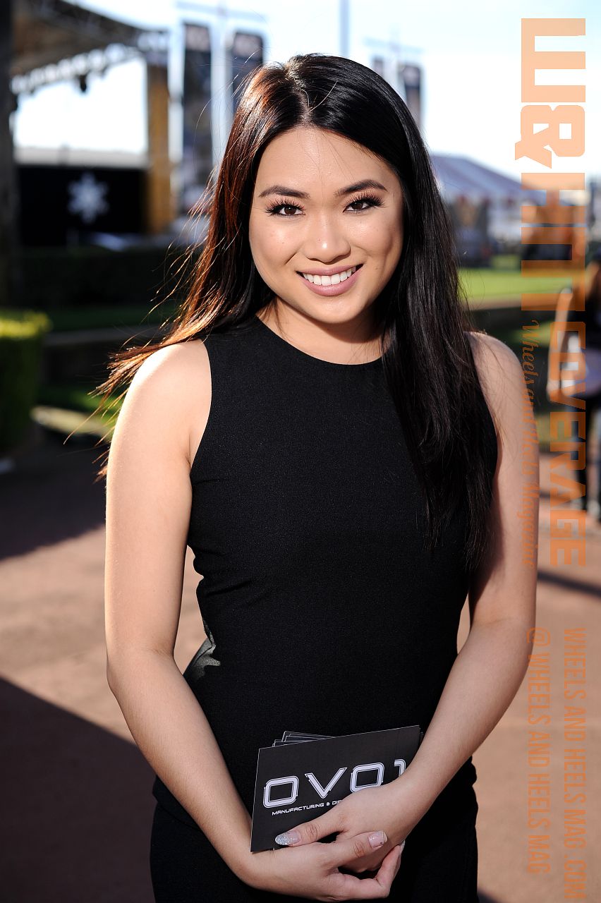 So elegant, Cover Model Sandra Wong at the @ECC_Expo