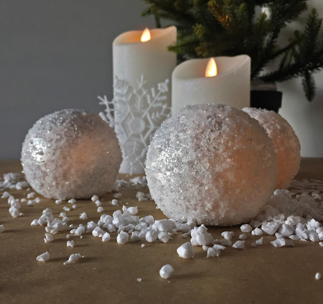 Candle Impressions Flameless Candle Blog : DIY Glowing Christmas Snowballs