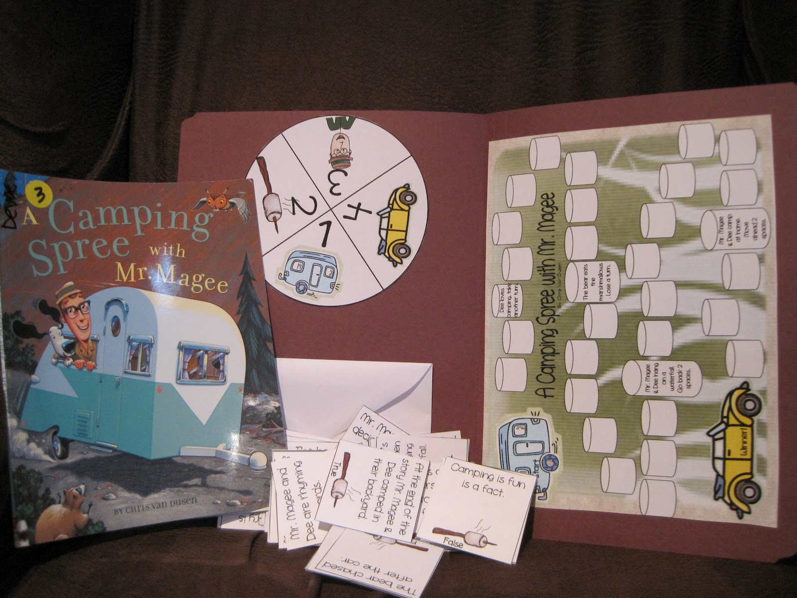 A Camping Spree with Mr. Magee by Chris Van Dusen - Teaching Ideas ...