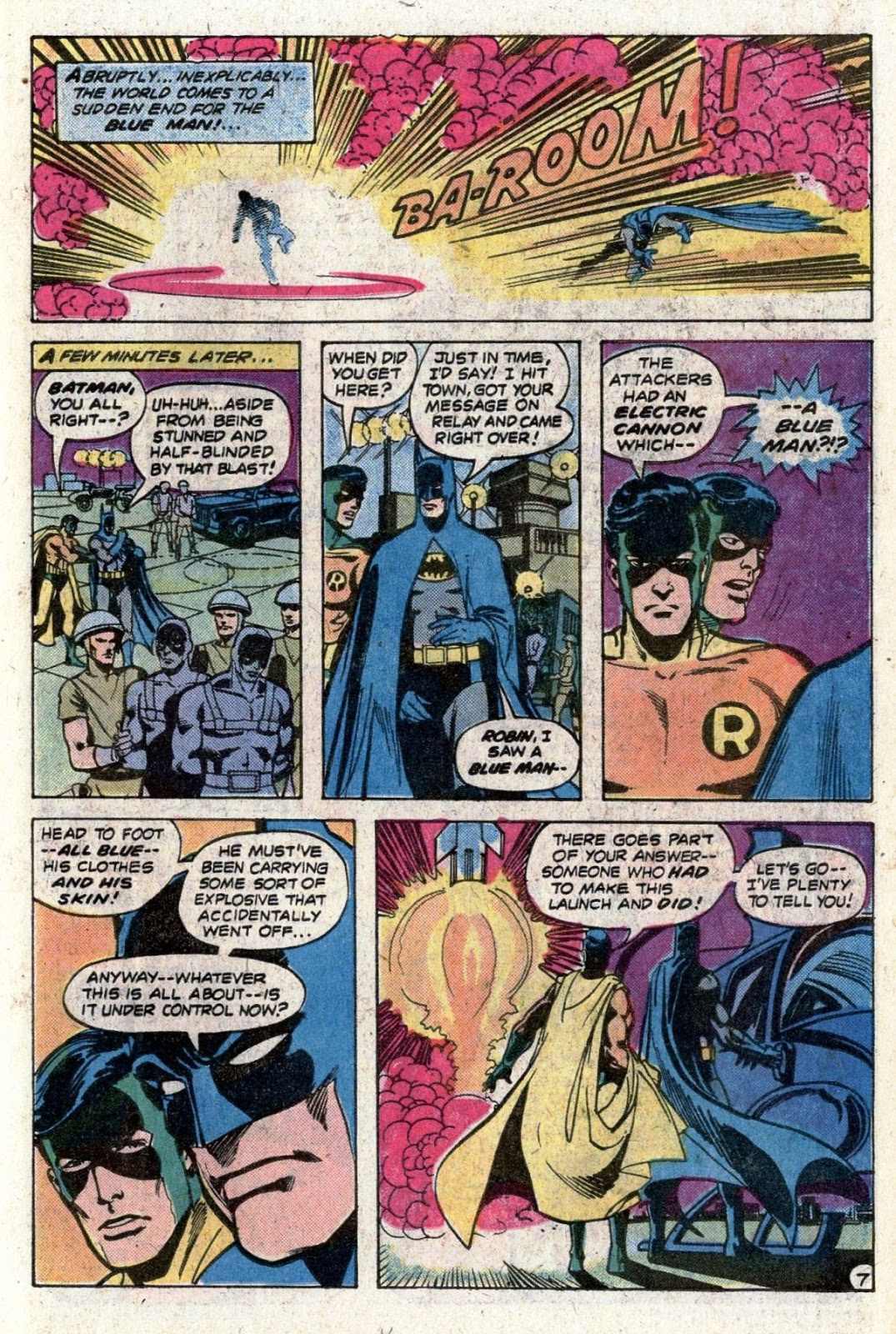 Dave's Comic Heroes Blog: The Last Batman Story