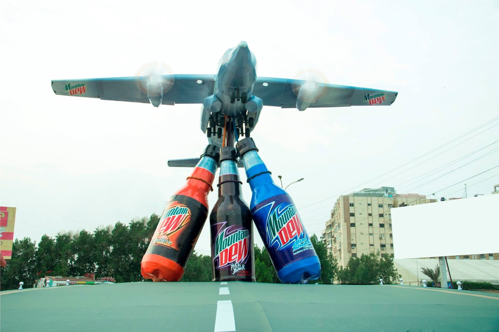 Mountain Dew New Dewmocracy OOH Branding by Coremedia in Karachi ...