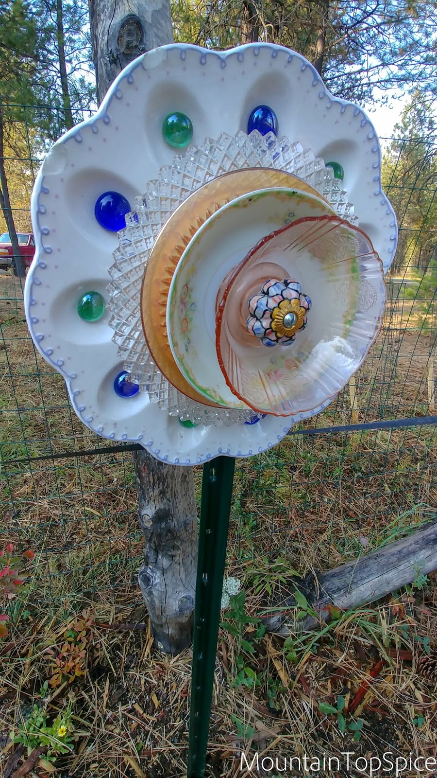 Glass Flower Plate Tutorial | Mountain Top Spice