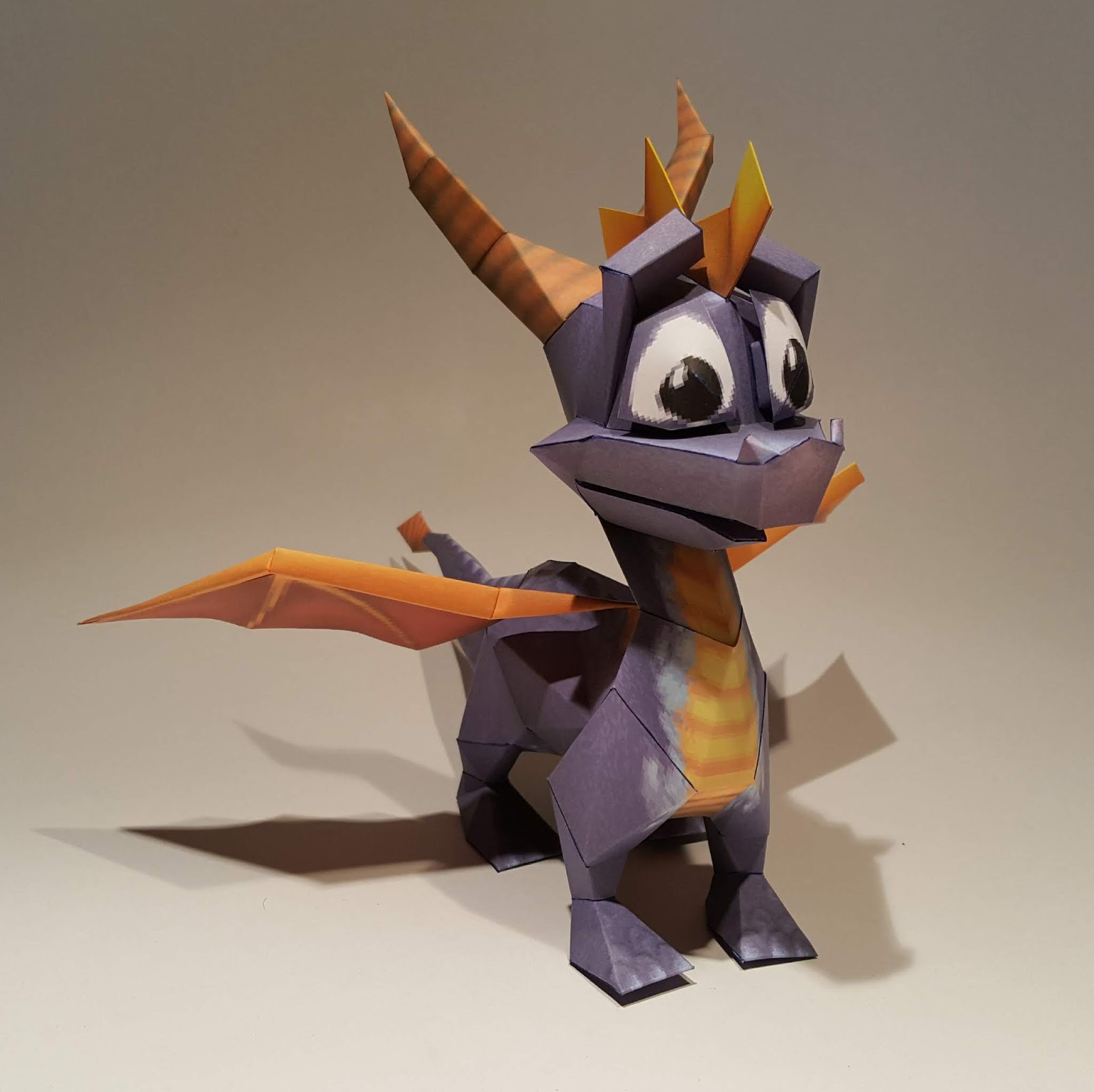 Spyro Papercraft: Spyro the Dragon