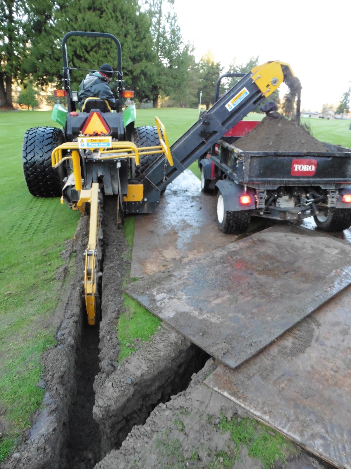 Glendale Country Club: #10 Fairway Drainage Project