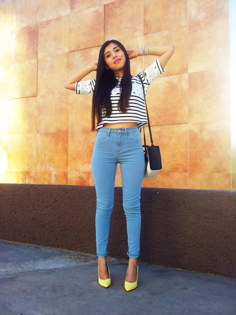 SKINNY HIGH JEANS - MI MODA APROPOS