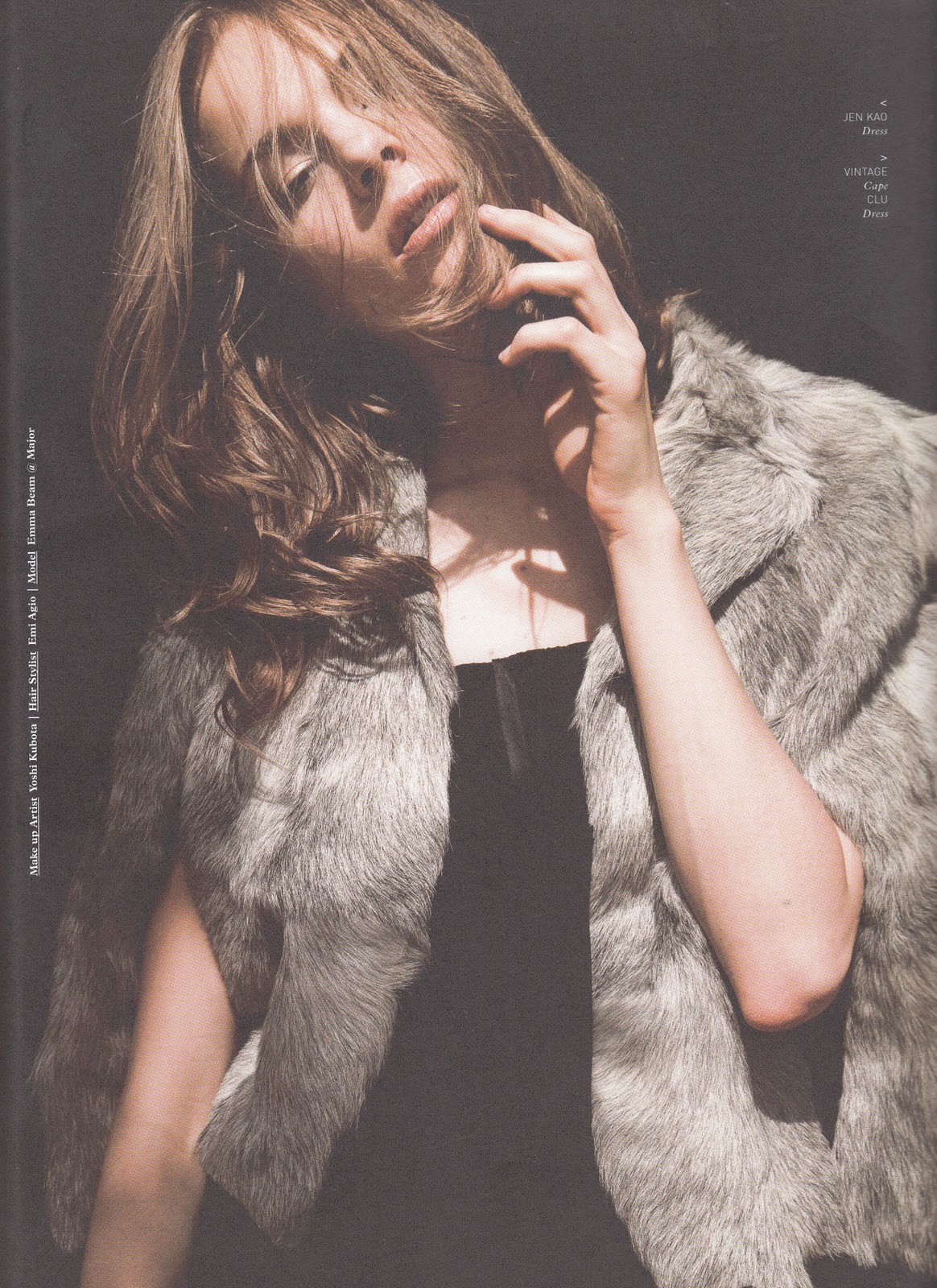 MAJOR MODEL WOMEN: EMMA BEAM GRACES THE COVER OF DEUTSCH MAGAZINE