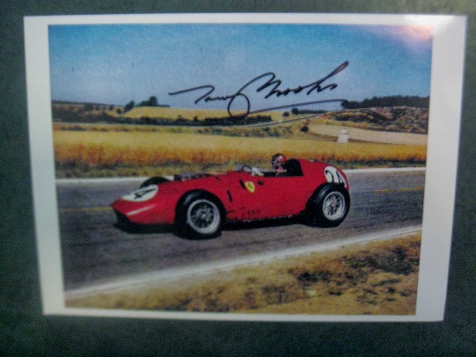 Autograph VIP: Success 2013: Tony Brooks, British former racing driver ...