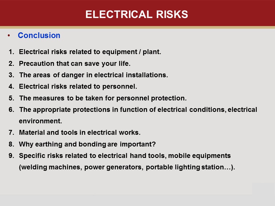 Happy Accident: Electrical Risks