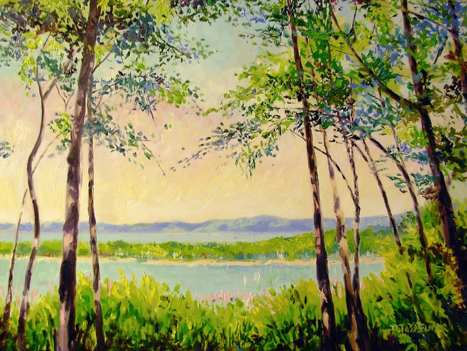 Michigan Paintings Original Art Diane Tasselmyer