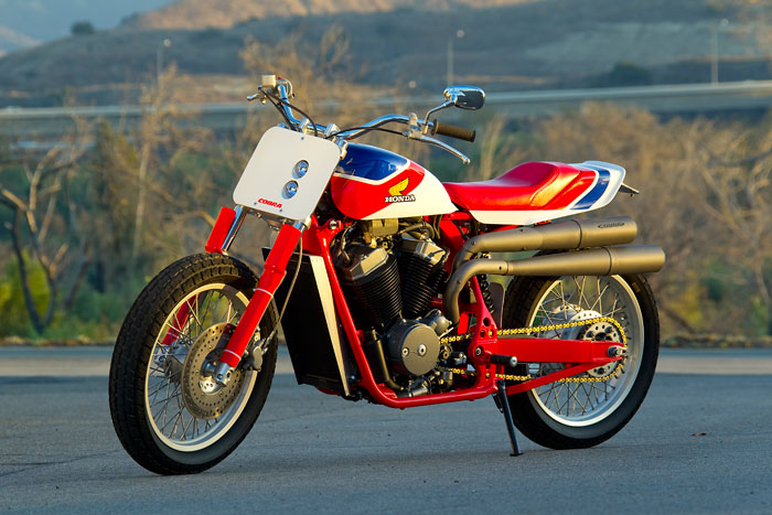 Racing Cafè: Honda RS 750 Tracker by Cobra