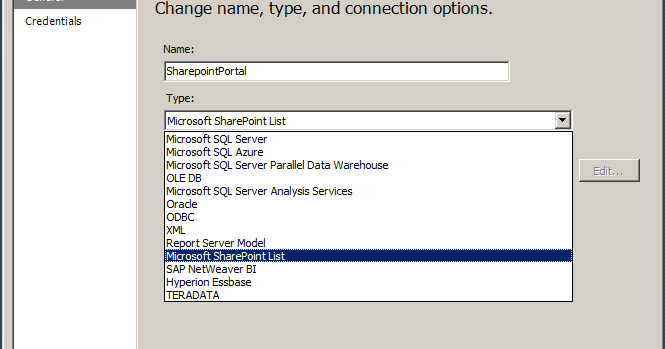 Lucky Tech Share: Access Sharepoint Lists in SSRS Reports (SQL Server 2012)