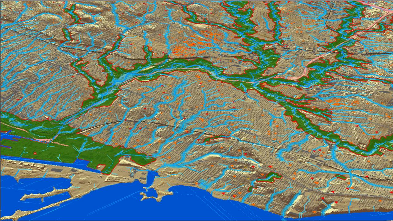 CityFloodMap.Com: City of Toronto Overland Flow Map - 100-Year Storm ...