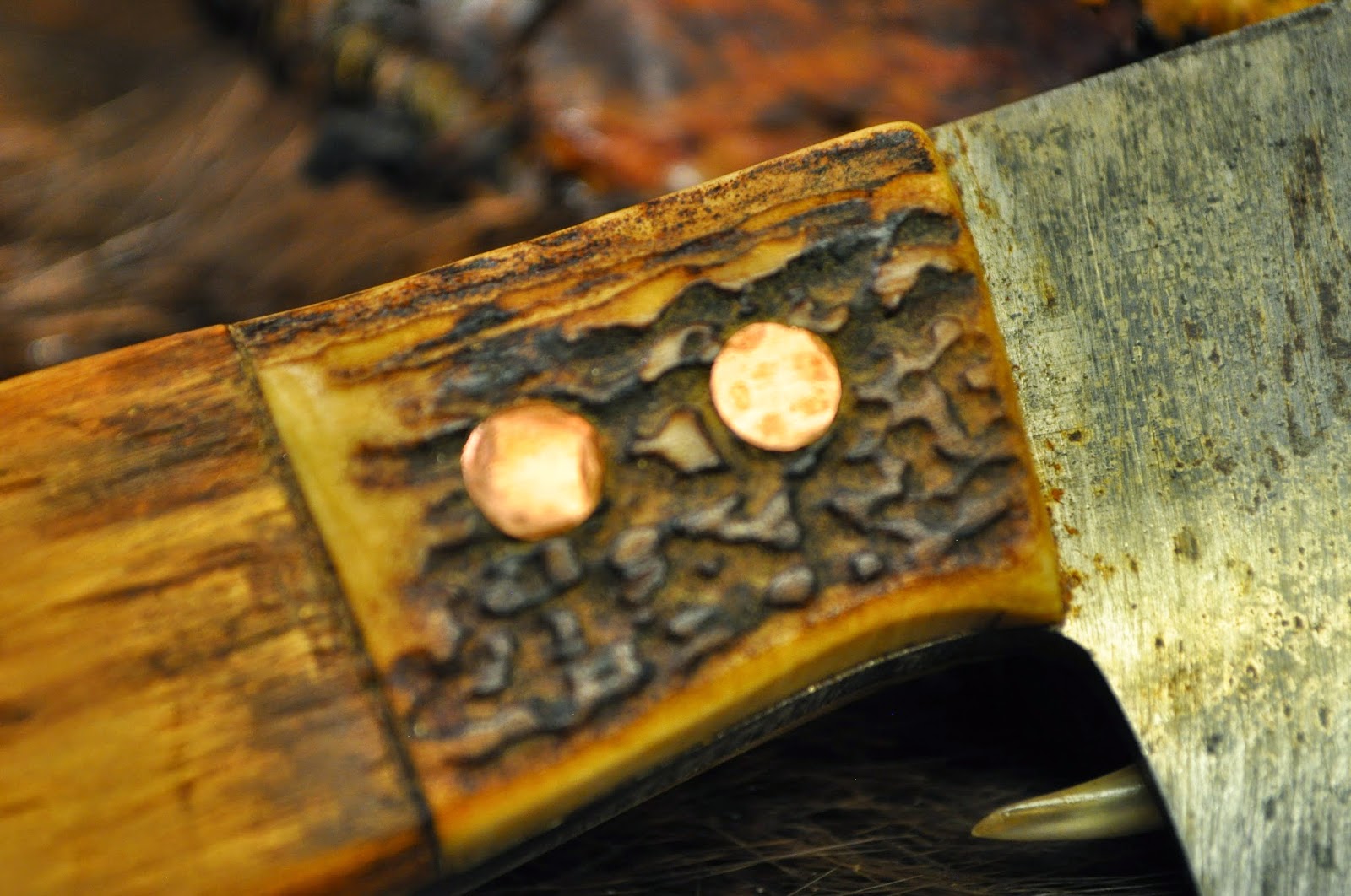 Skab Leatherworks: Mountain Man Camp Knife and Rawhide Sheath