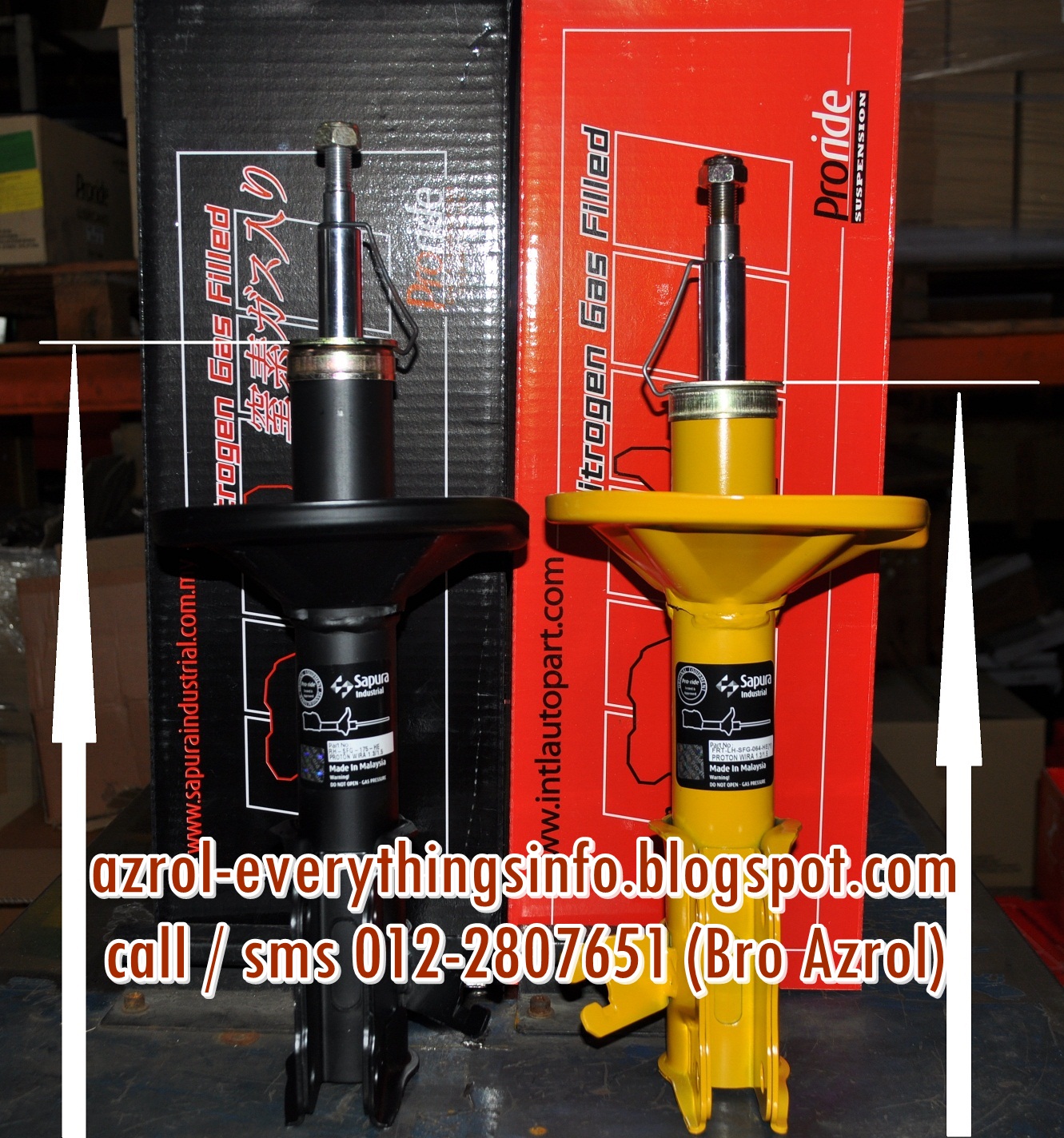 Tukar Proride absorber & Spring kereta WAJA/Wira 1.6/1.8 - Proride ...